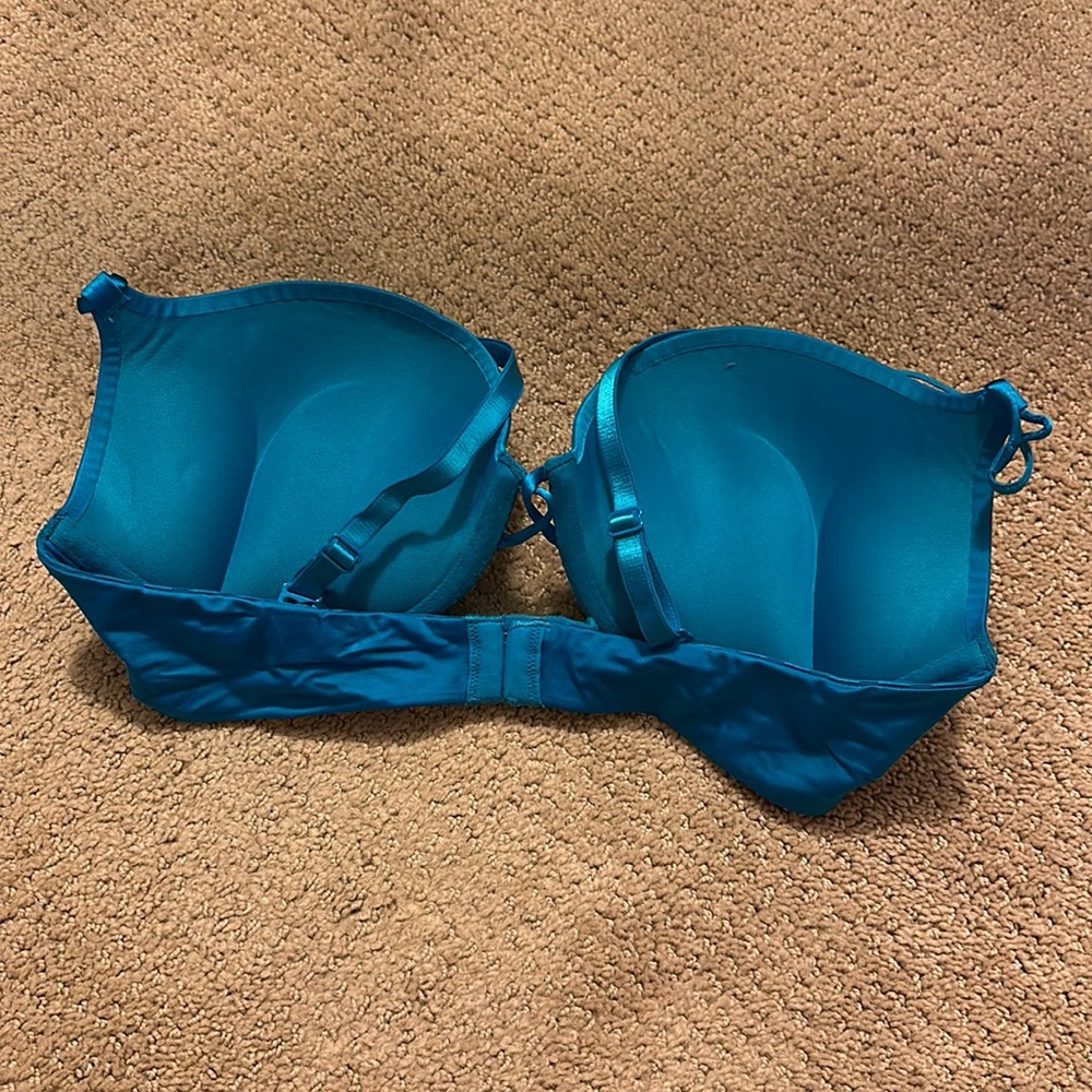 Very Sexy Bombshell Add-2-Cups Satin Push-Up Bra - Gem